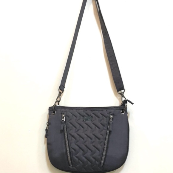 lug | Bags | Lug Swivel Crossbody Brushed Grey | Poshmark